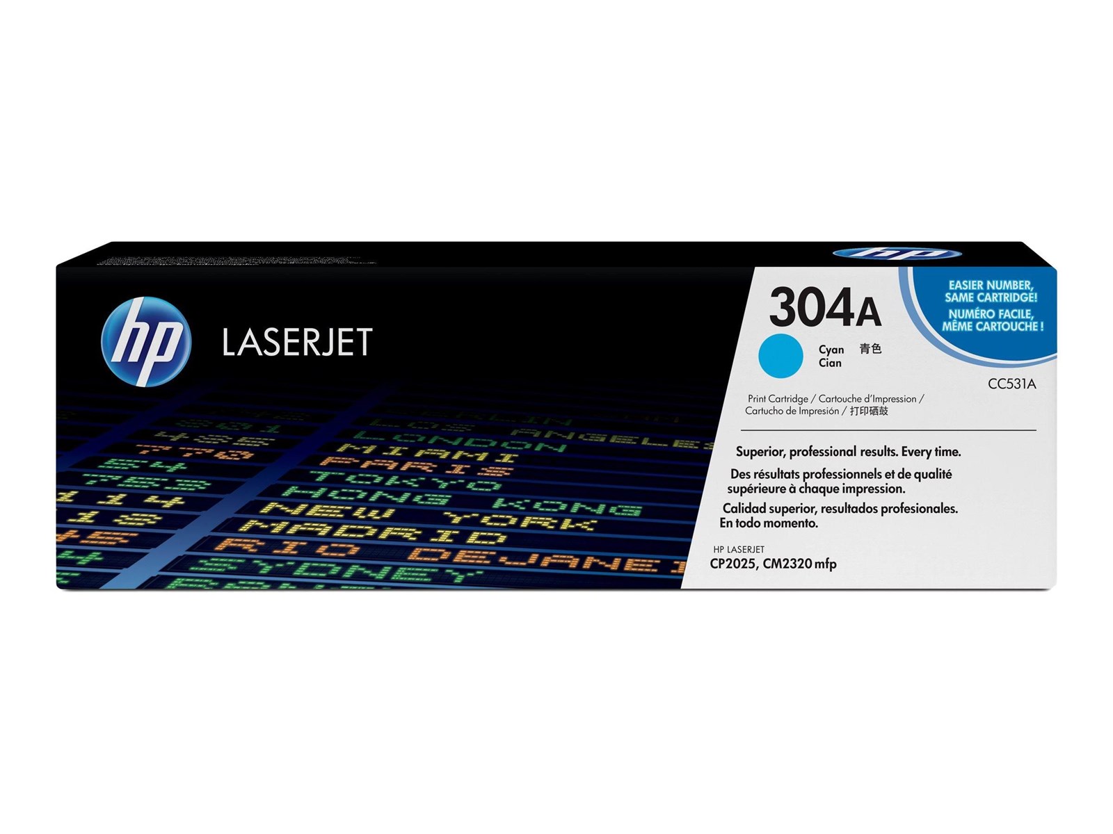 HP 304A / CC531A Cyan Toner - Laser toner Cyan | Billig