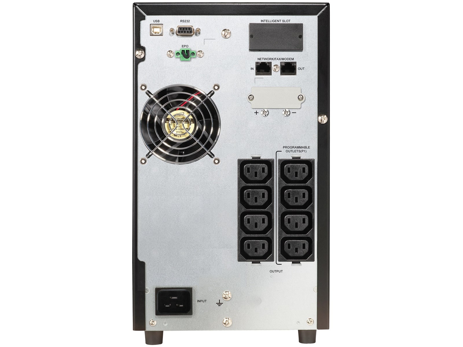BlueWalker 10122110 - PowerWalker VFI CG PF1 - 2000VA/2000W - On-Line UPS