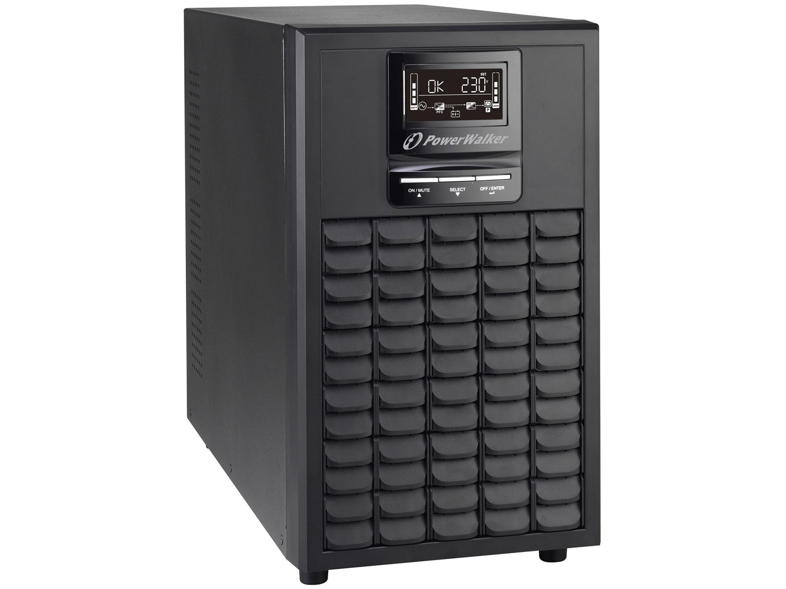 BlueWalker 10122110 - PowerWalker VFI CG PF1 - 2000VA/2000W - On-Line UPS