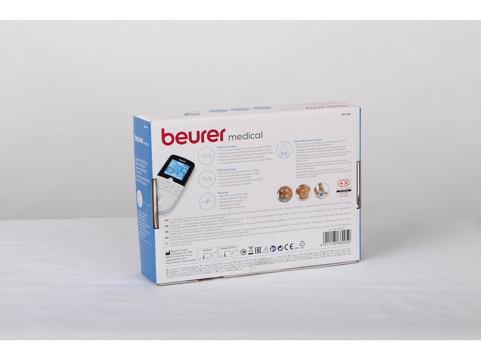 Beurer EM 49 - Digital TENS/EMS unit | Billig