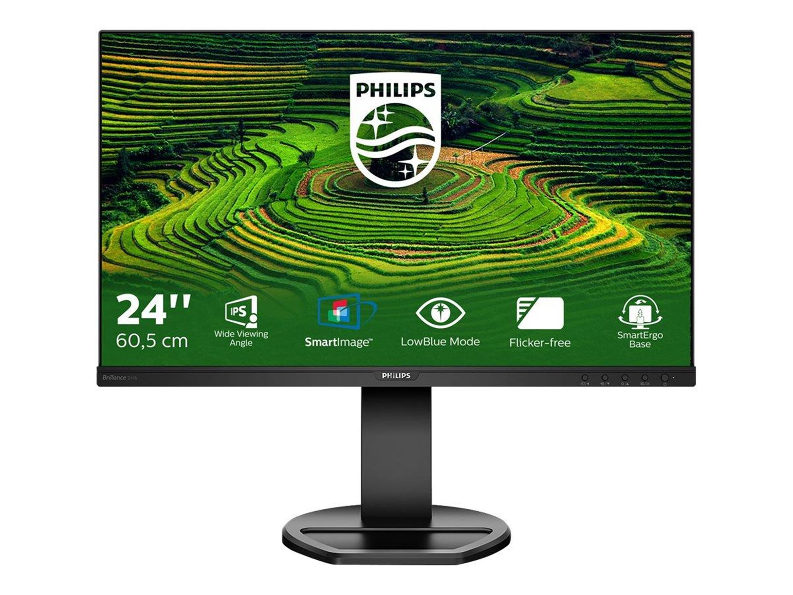24" Philips 241B8QJEB/00 - 1920x1080 (FHD) - 75Hz - IPS | Billig