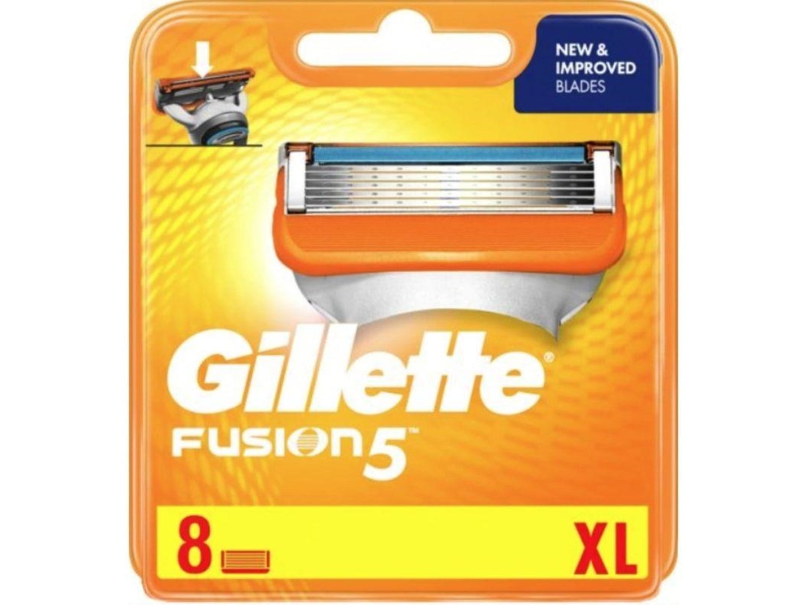 Gillette Fusion5 Barberblader, 8 stk. | På lager | Billig