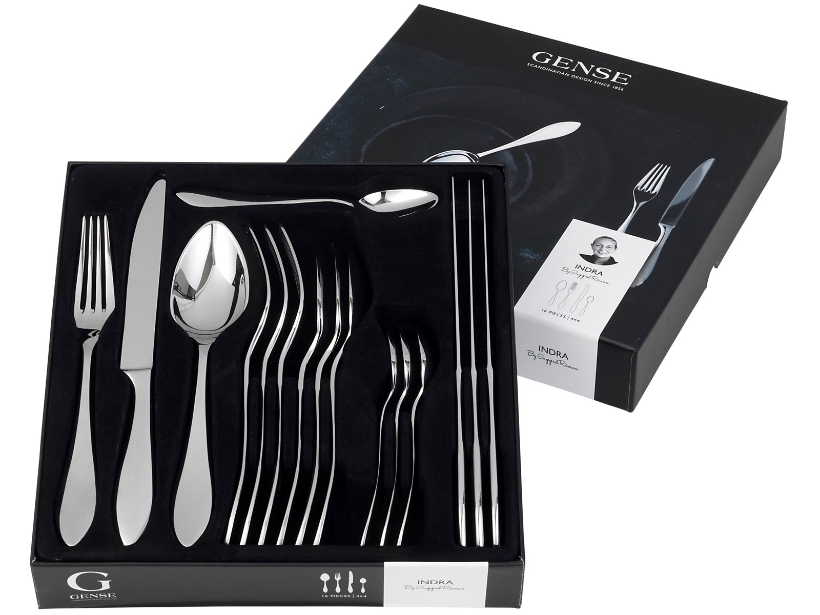 Gense Indra cutlery set 16 pcs | Billig