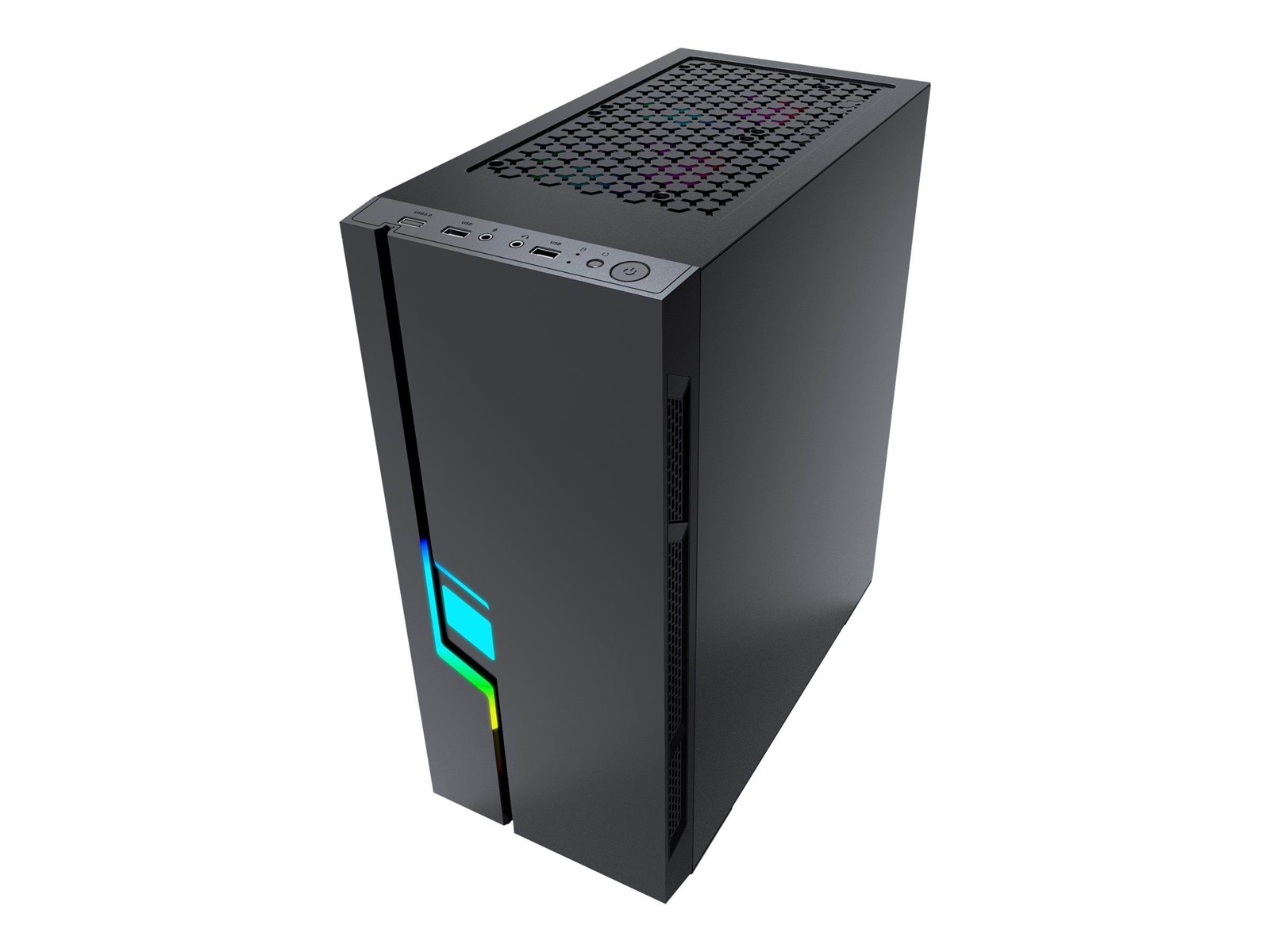 Gembird computer case Fornax 2000 - RGB LED STRIP - Kabinett - Tower ...
