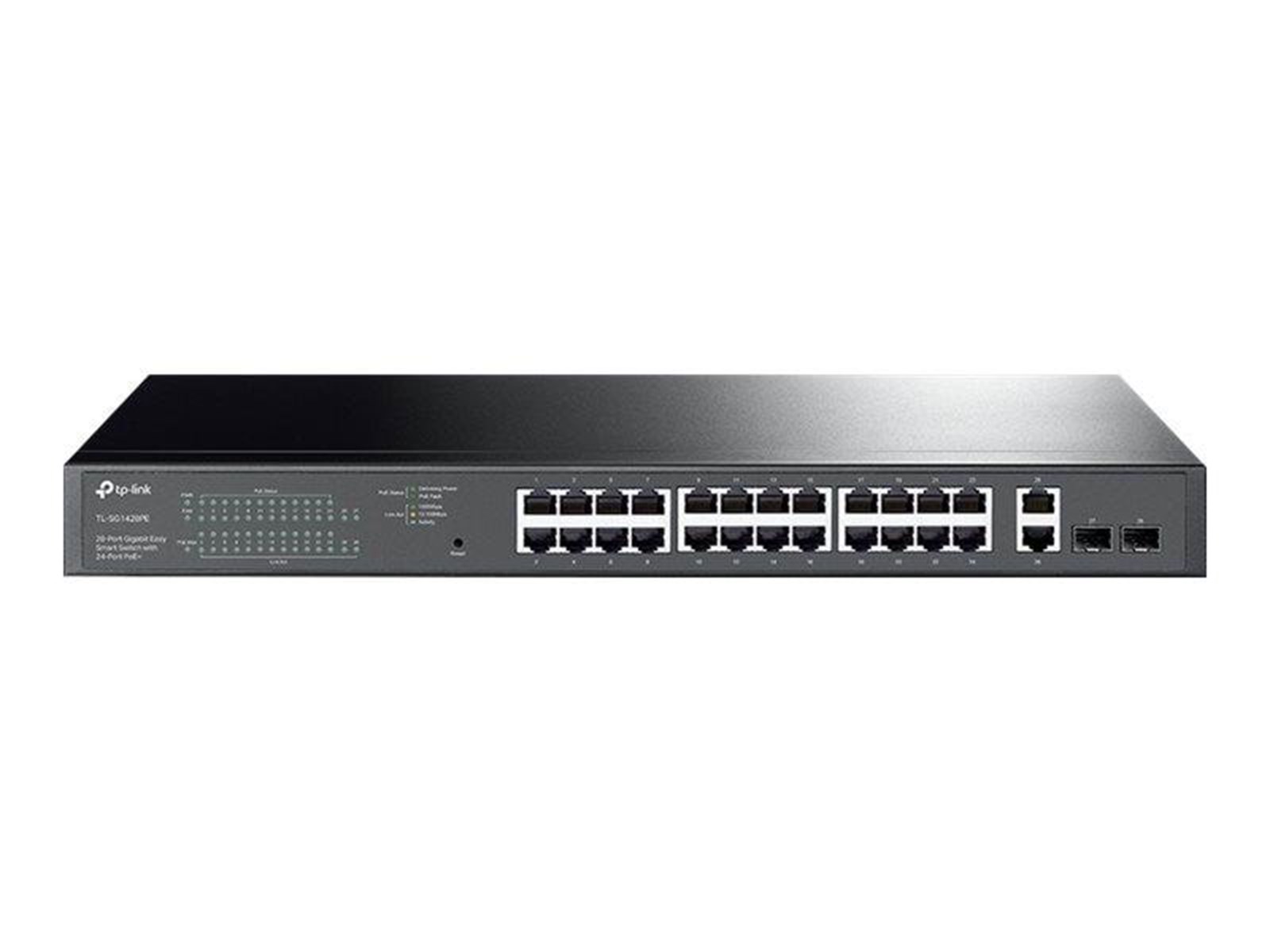 TP-Link TL-SG1428PE 28-Port Gigabit Easy Smart Switch with 24-Port PoE+