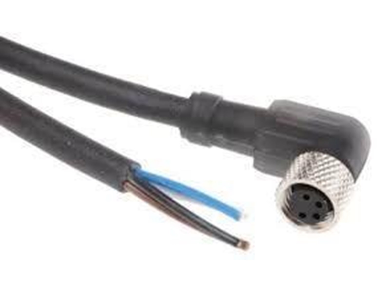 TELEMECANIQUE SENSORS Sensor cable pur m8 4-pin female angled 5 meters ...