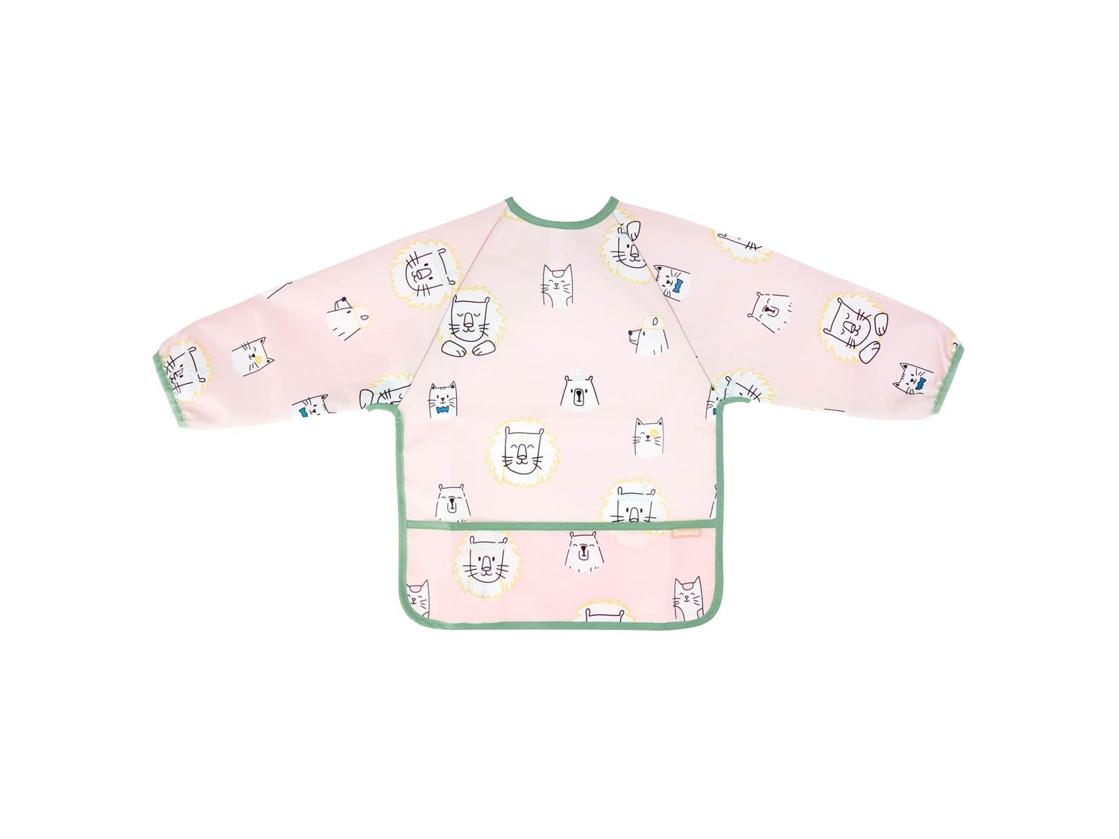 Badabulle Long Sleeves Bib - Pink | Billig