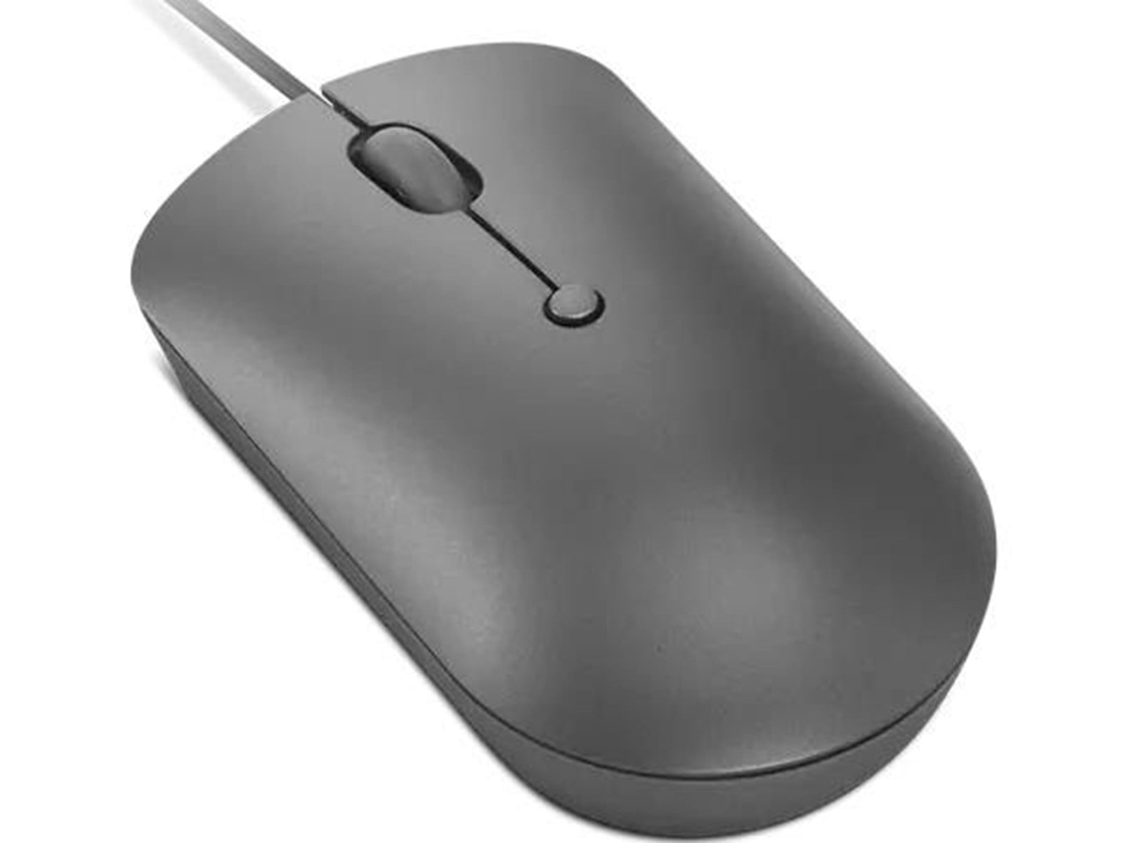 Lenovo 540 USB-C Wired Compact Mouse (Storm Grey) - Mus - Optisk - 4 - Grå