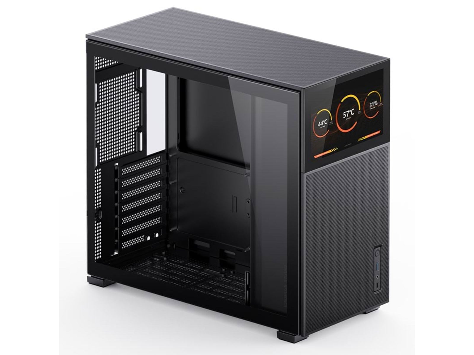 Jonsbo D41 mesh screen - black - Kabinett - Miditower - Svart | Billig
