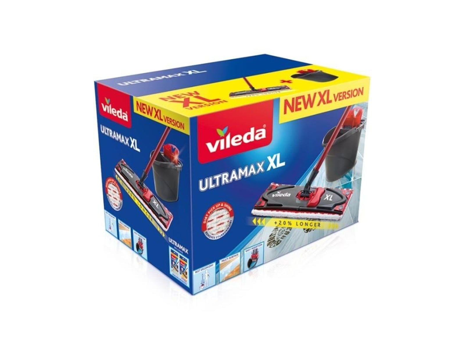 Vileda Ultramax XL BOX set - flat mop + bucket | Billig