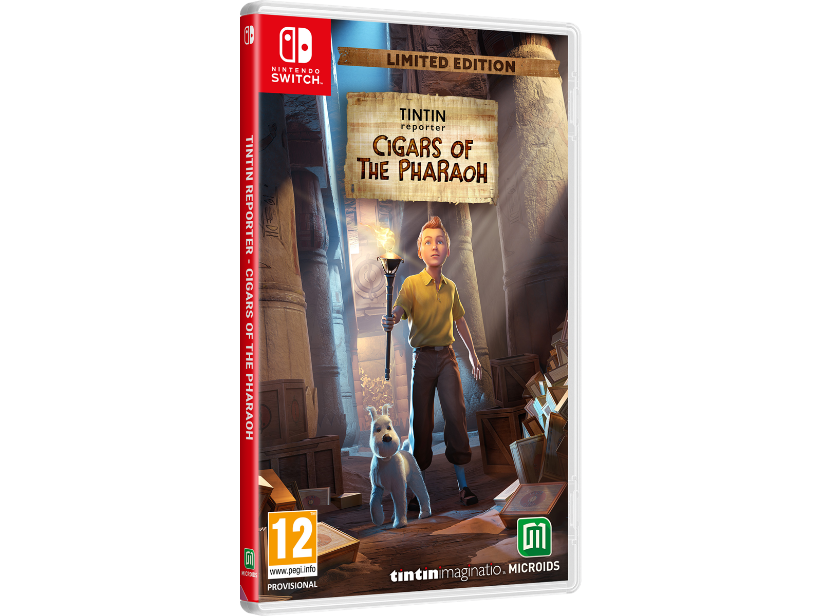 Tintin Reporter: Cigars of the Pharaoh (Limited Edition) - Nintendo ...