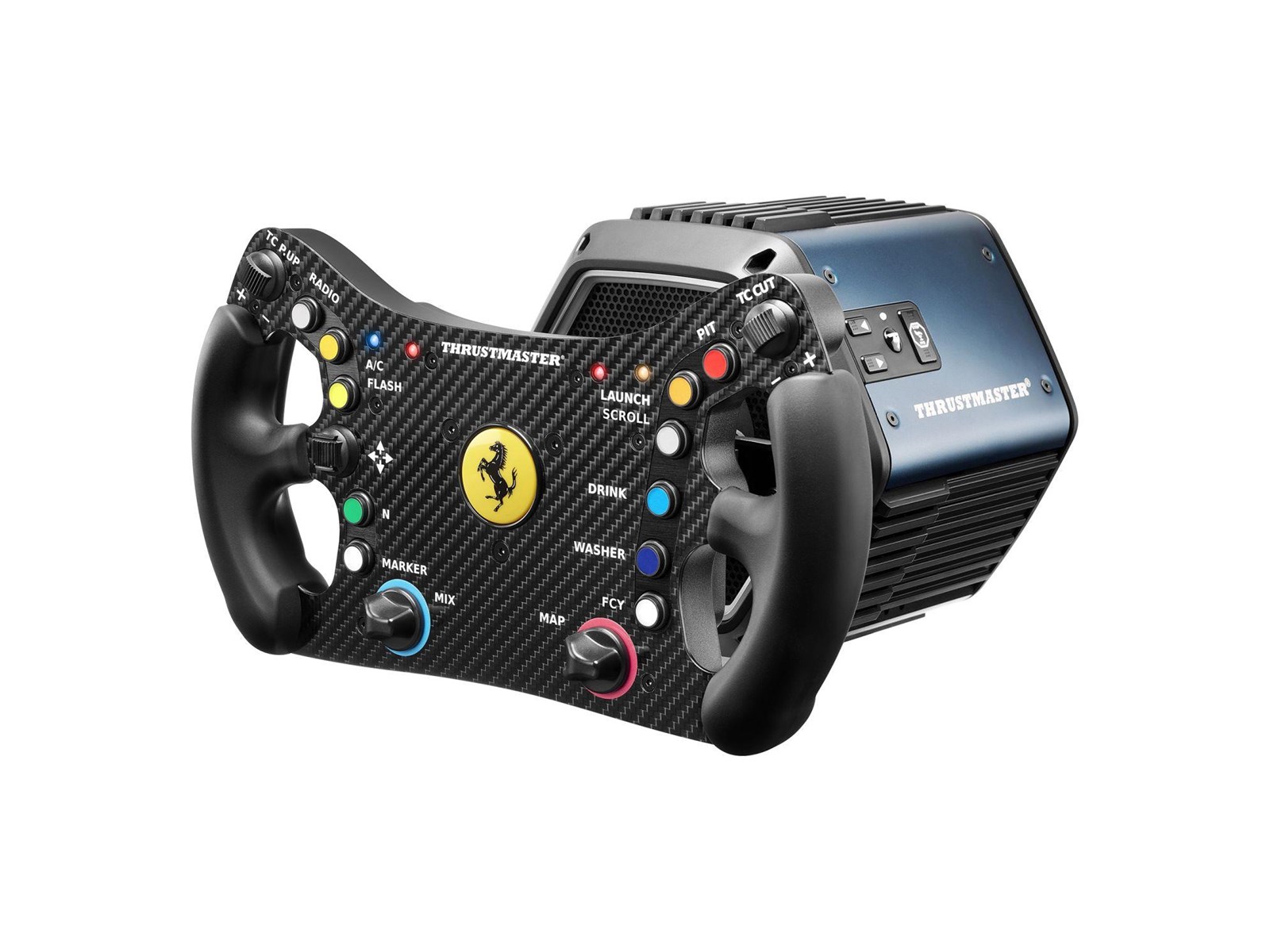 Thrustmaster FERRARI 488 GT3 WHEEL ADD-ON - Wired Wheel - Sony ...