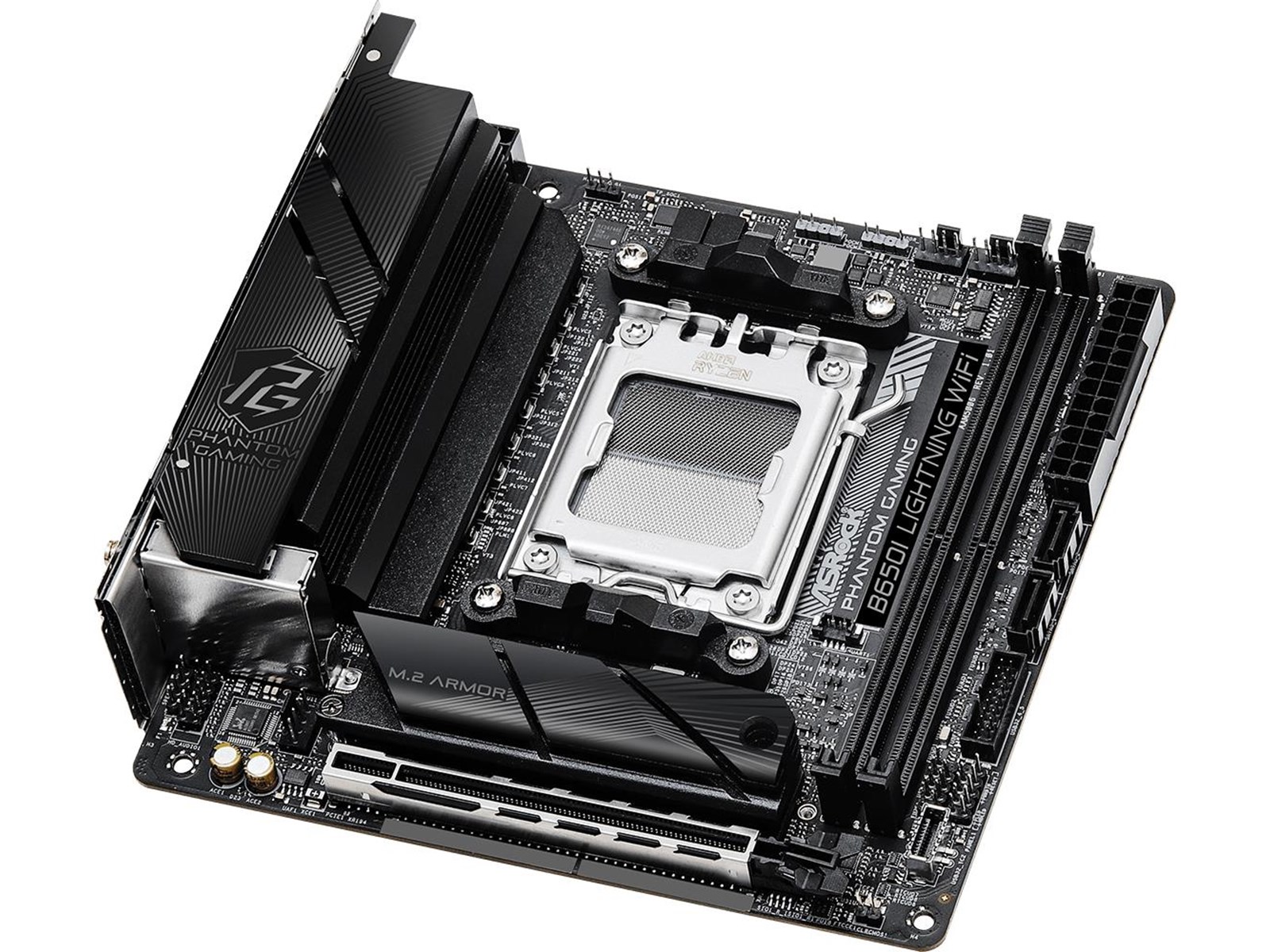ASRock B650I LIGHTNING WIFI Hovedkort - AMD B650 - AMD AM5 socket ...