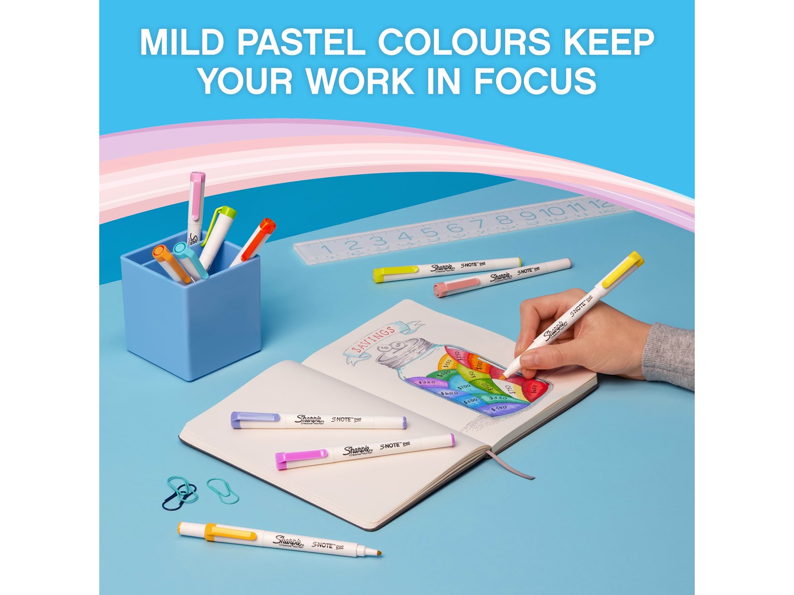 Sharpie S-Note Duo Highlighters | Kreative tusjer med to ender av ...