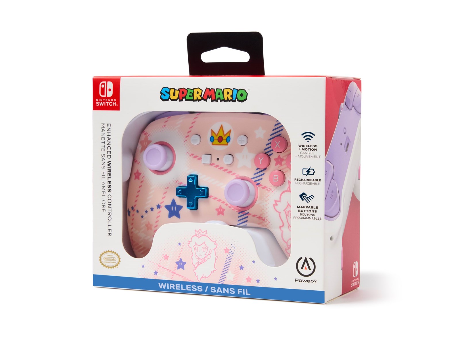 PowerA Enhanced Wireless Controller for Nintendo Switch - Princess ...