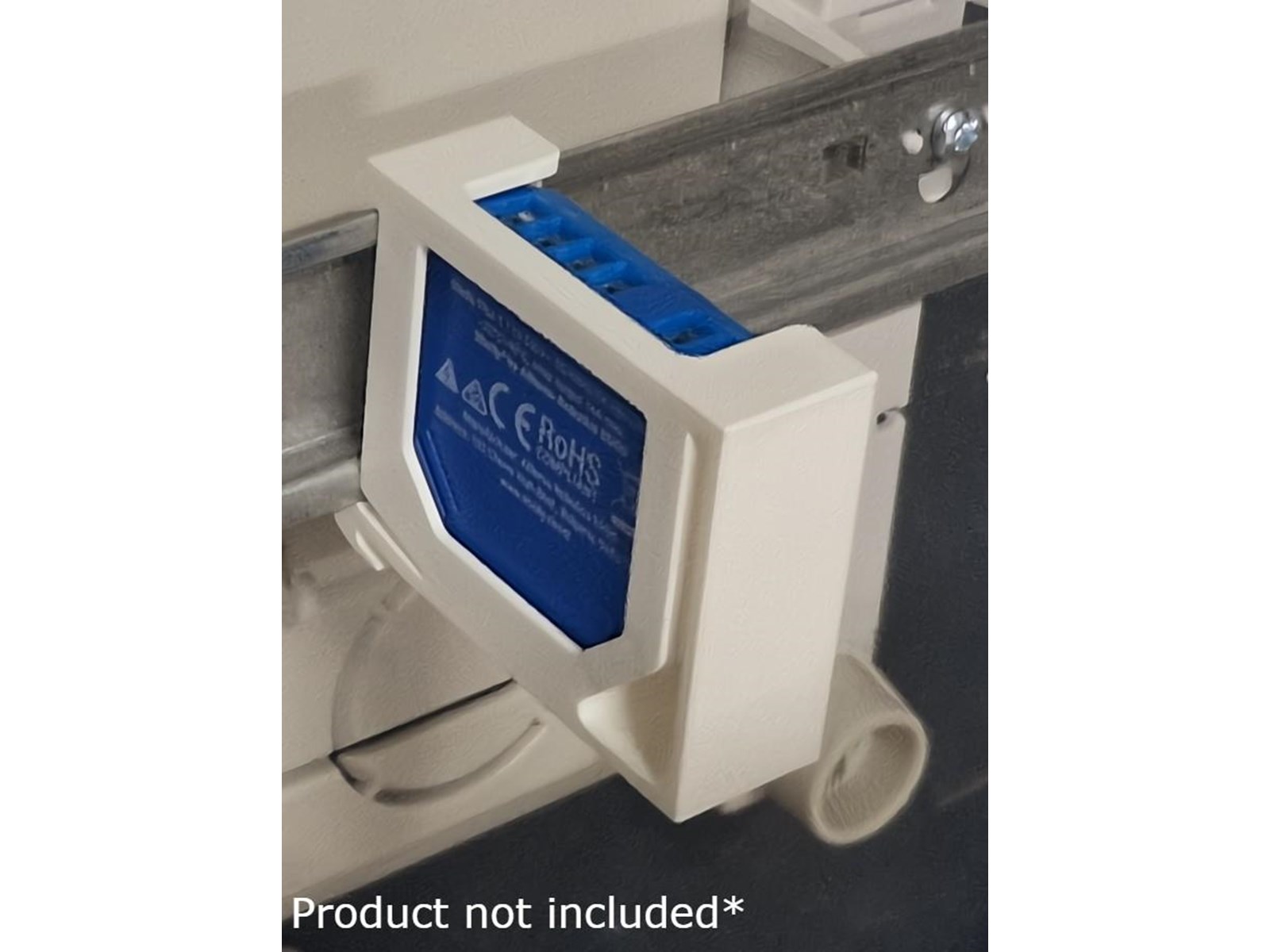 Light Solutions Shelly-DIN-Rail Adapter for Gen2 Devices (Shelly Plus ...