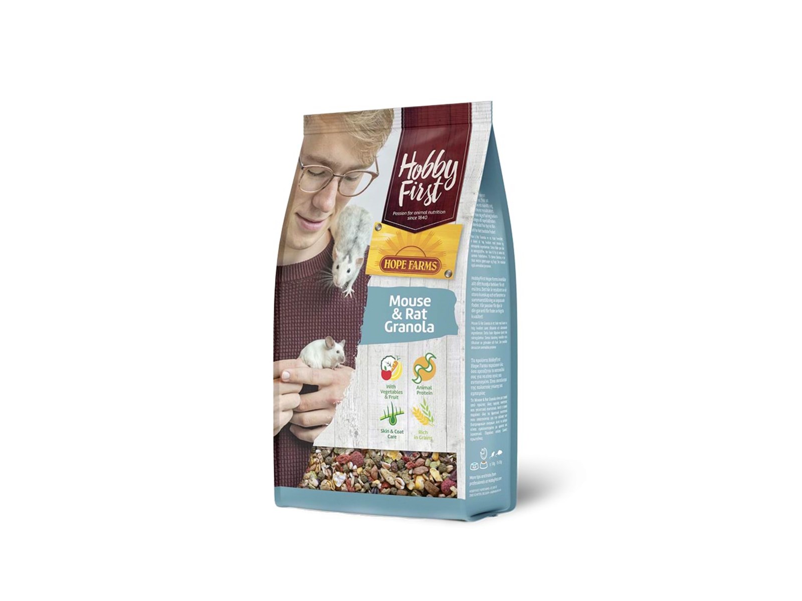 Hobby First Mouse & Rat Granola 800 g | På lager | Billig