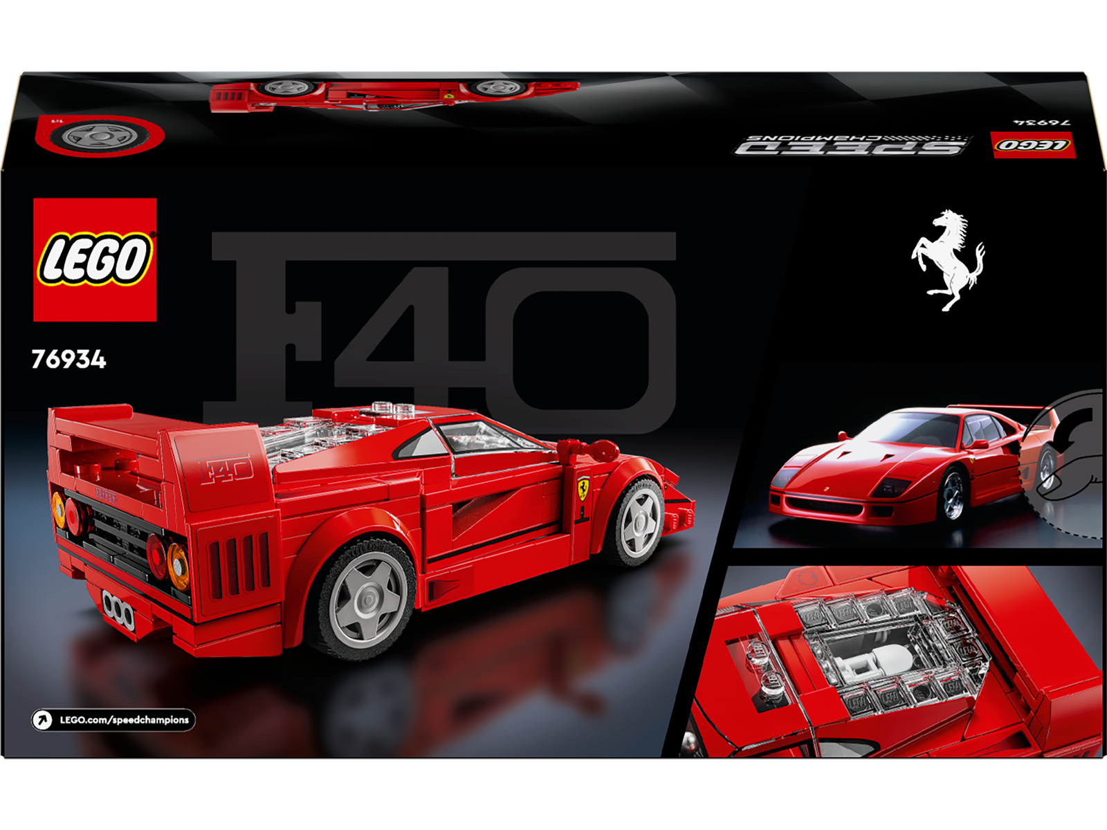 LEGO Speed Champions 76934 Ferrari F40 Supercar | På lager | Billig