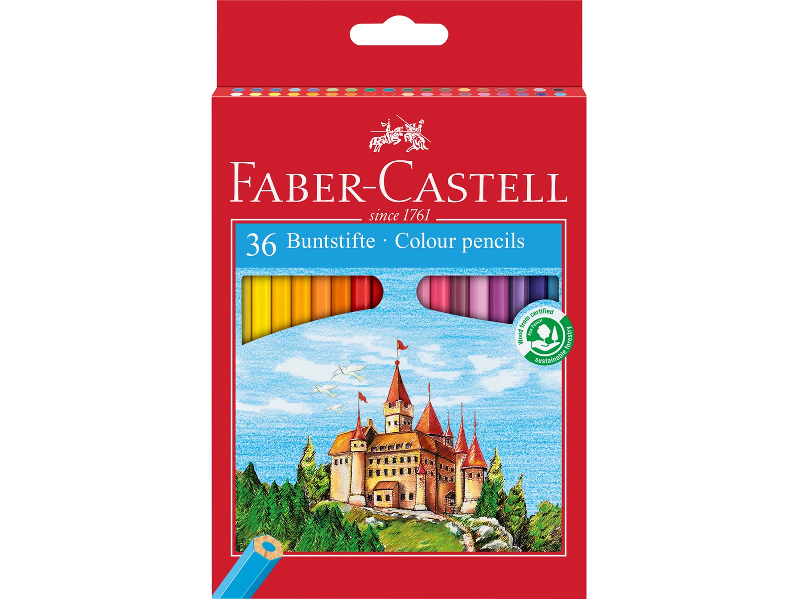 Faber-Castell Colour pencil Castle 36x | På lager | Billig
