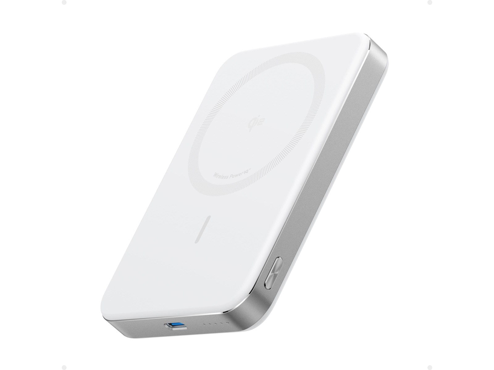 Anker MagGo Power Bank (10K Slim) - White - 10000 mAh | På lager