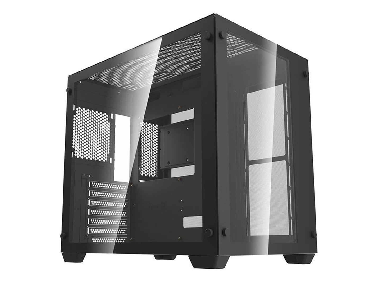 Darkflash Computer case C285 (black) - Kabinett - Miditower - Svart