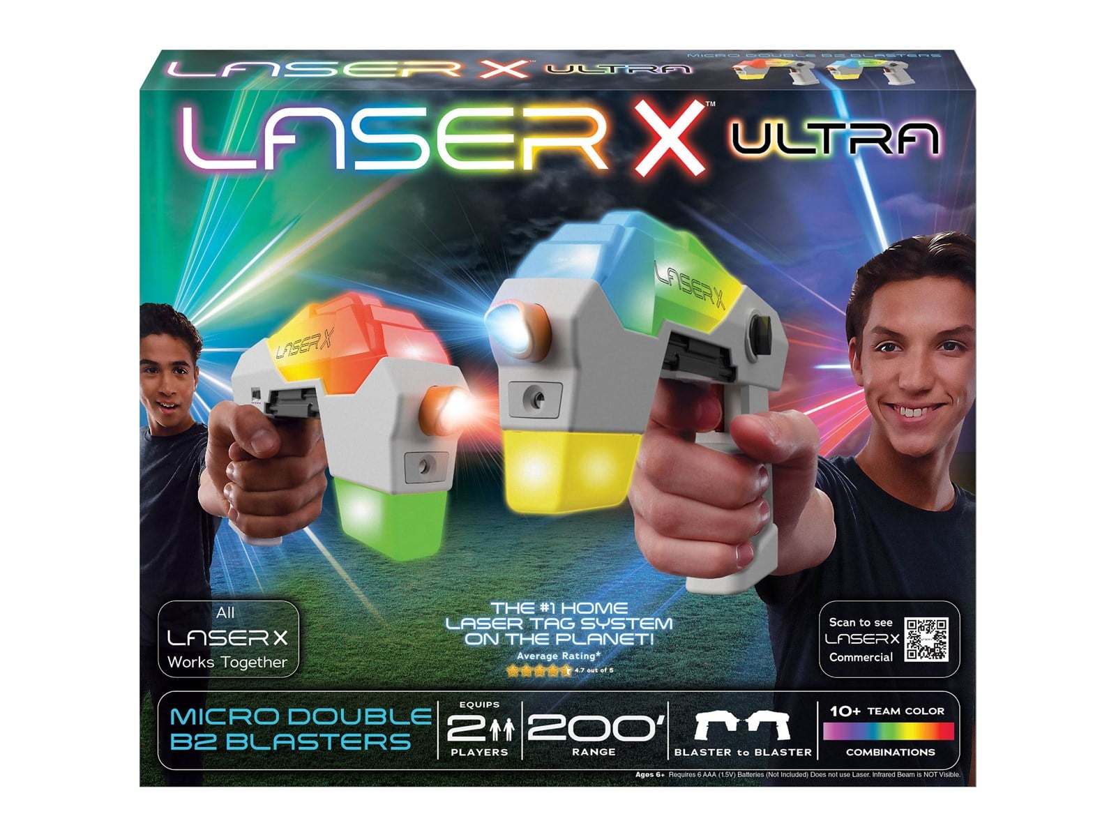 Laser X Ultra Micro Double B2 Blasters | På lager | Billig