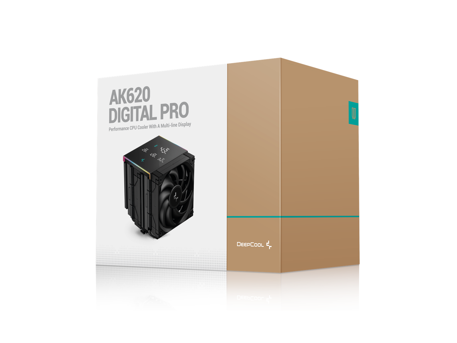 DeepCool AK620 DIGITAL PRO - Svart - CPU Luftkjøler - 50 dBA eller mer