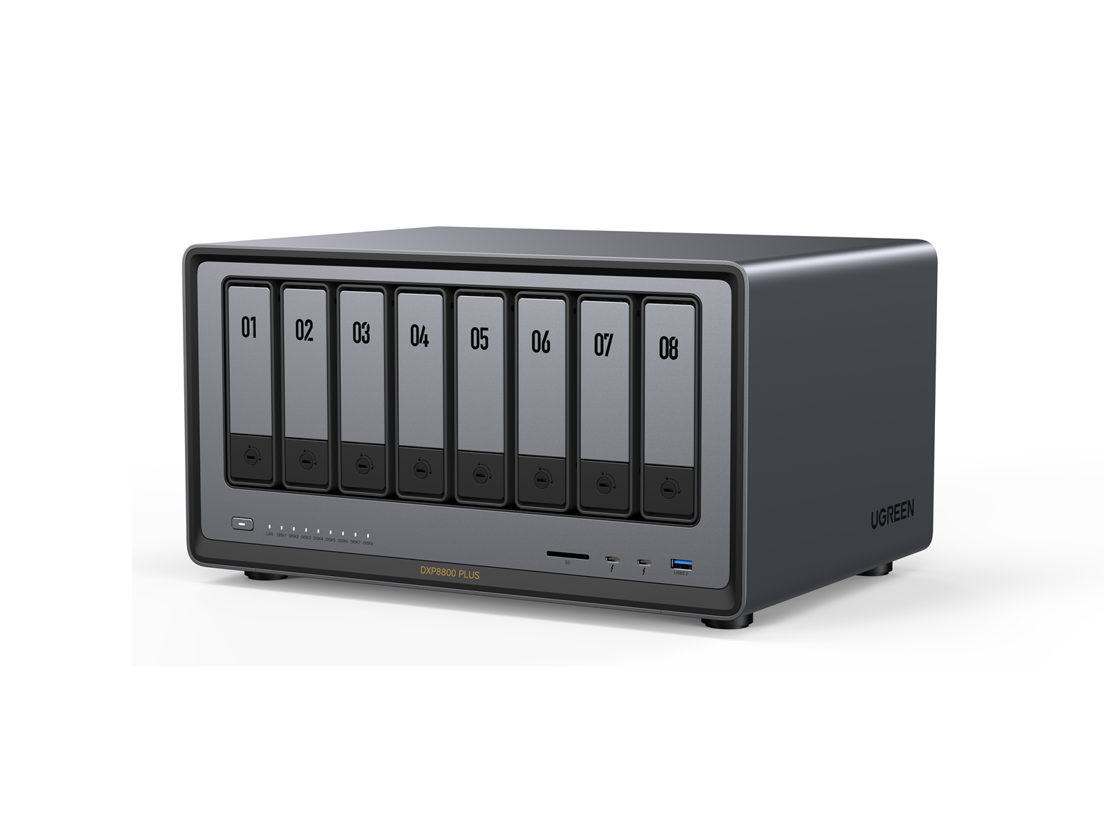 UGREEN NASync DXP8800 Plus - NAS-Server | På lager | Billig