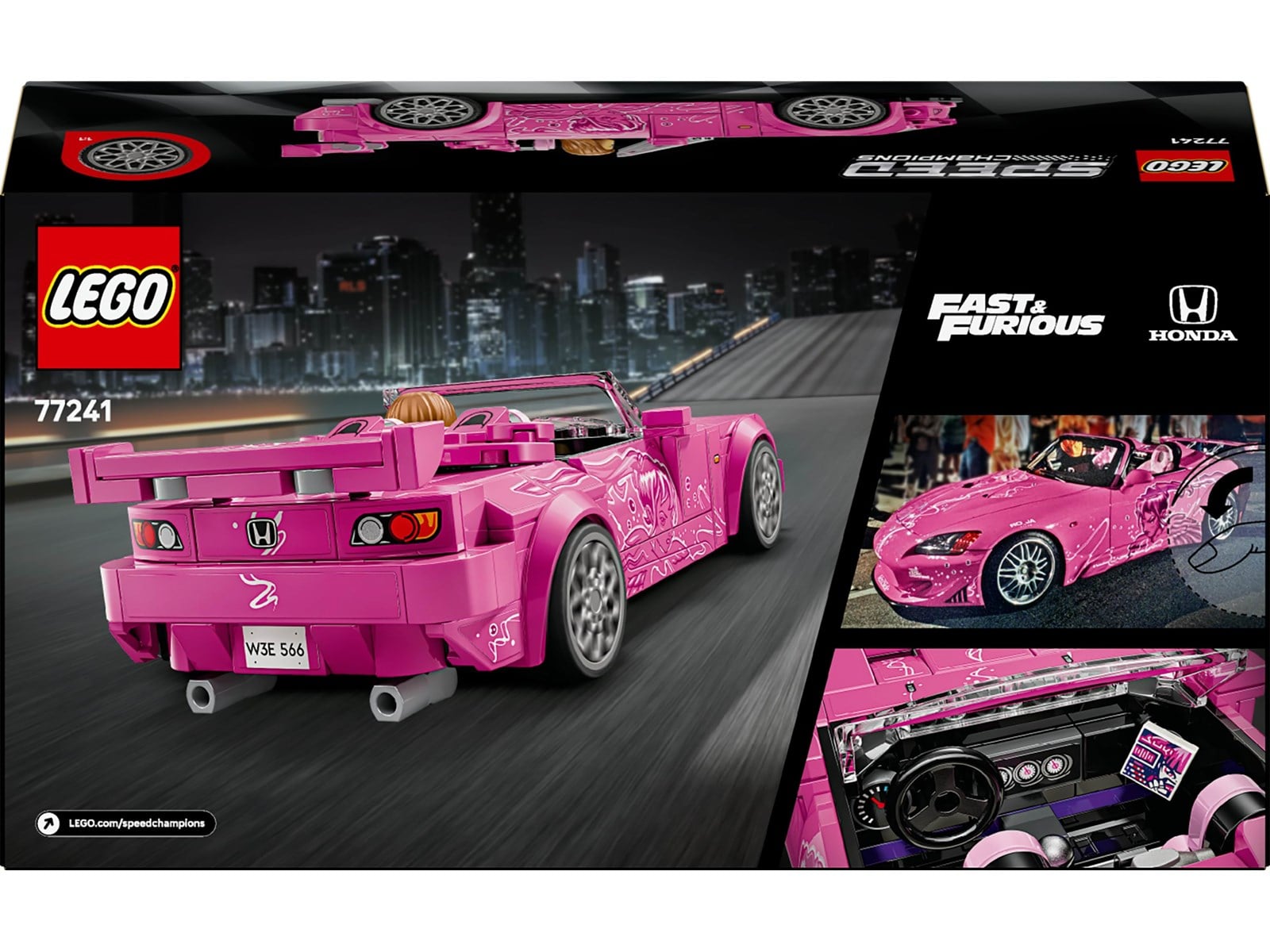LEGO Speed Champions 77241 2 Fast 2 Furious Honda S2000 | På lager