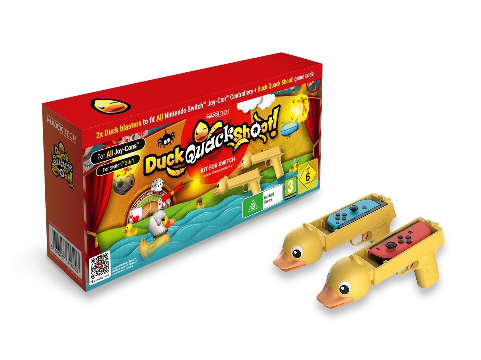 MAXX TECH Duck Quack Shoot! Kit - Nintendo Switch 2 | Billig