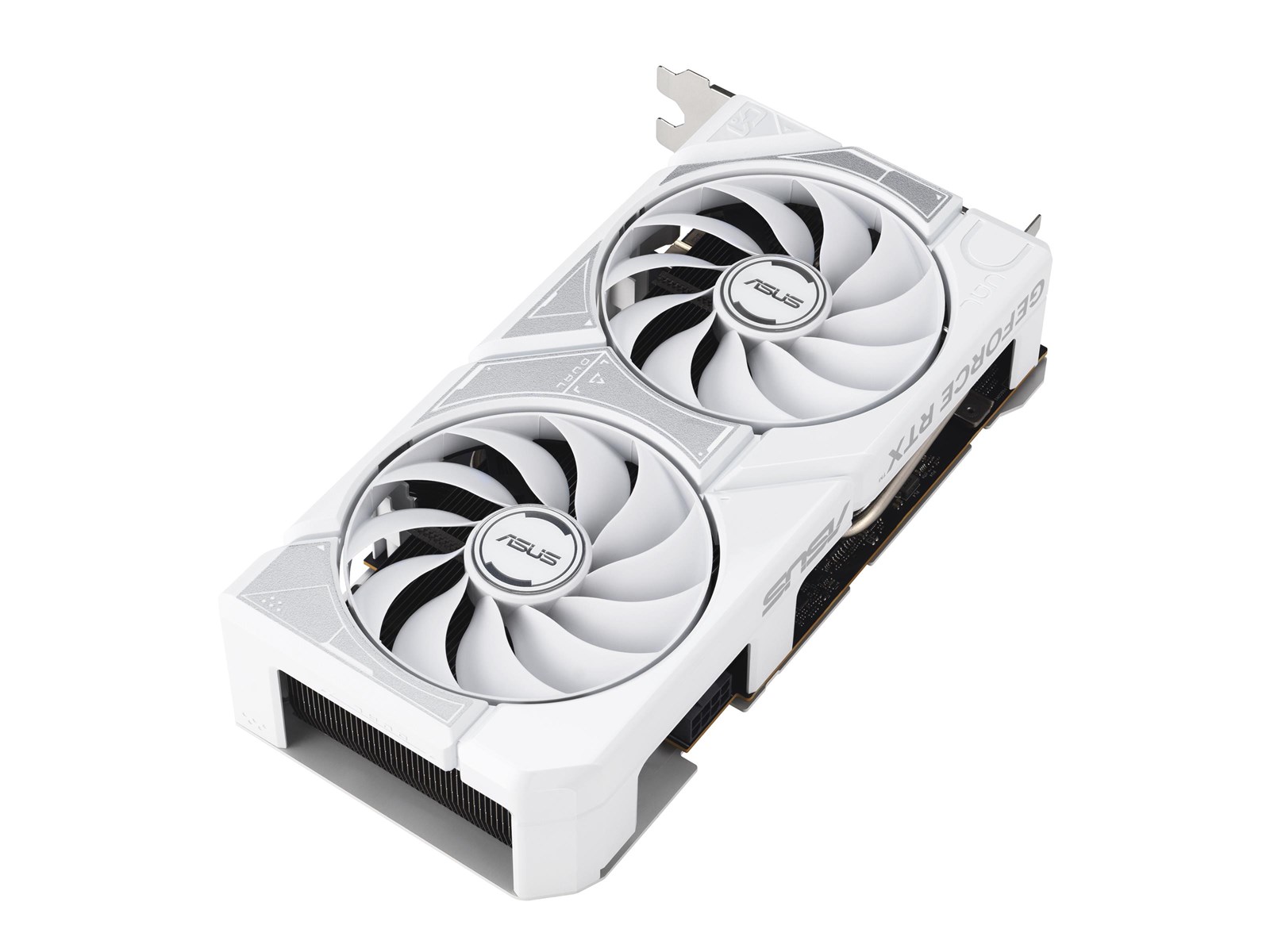 ASUS GeForce RTX 5060 DUAL OC White - 8GB GDDR7 RAM - Grafikkort