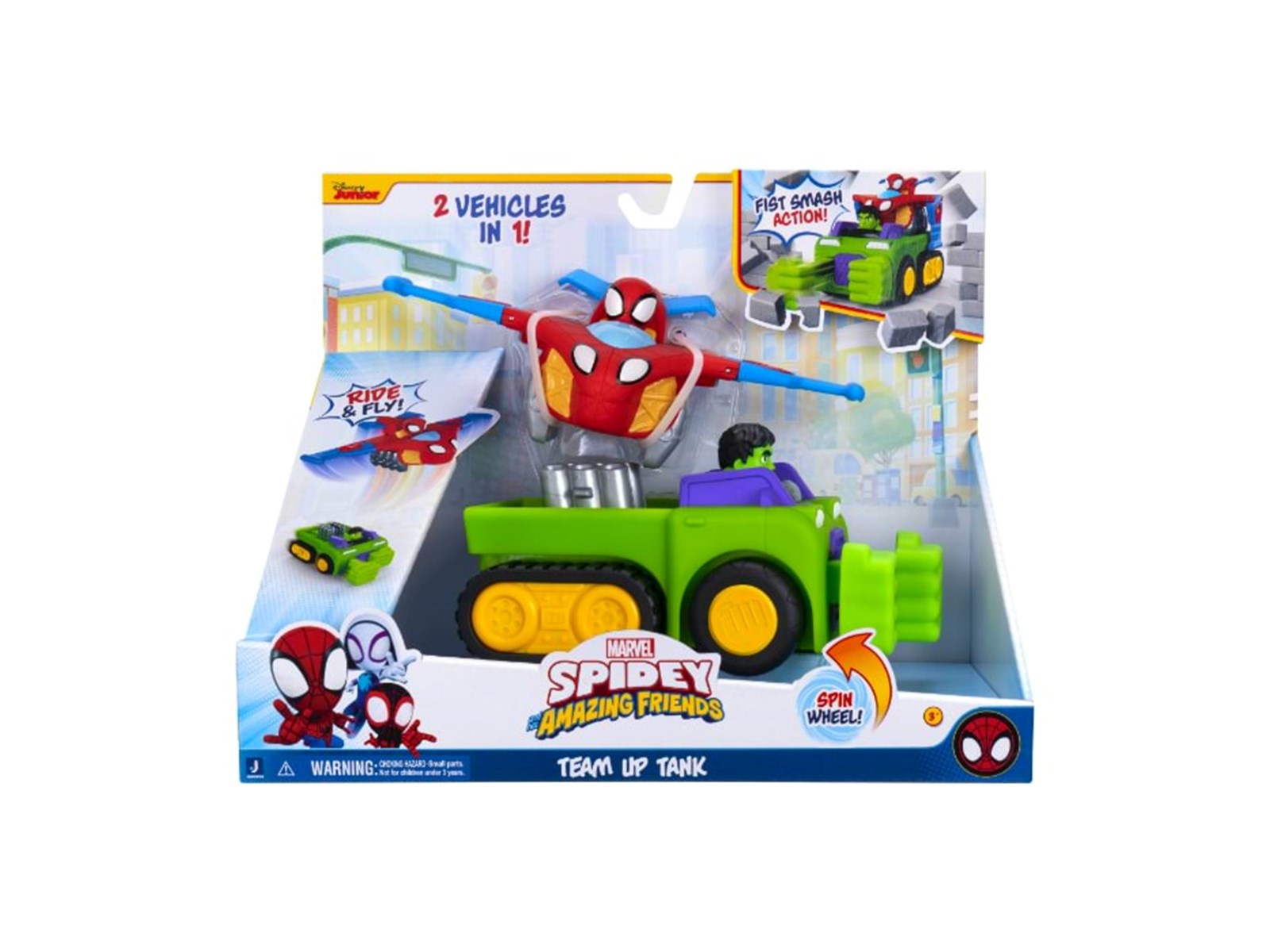 Spidey and His Amazing Friends Spidey Team-Up Tank | På lager | Billig