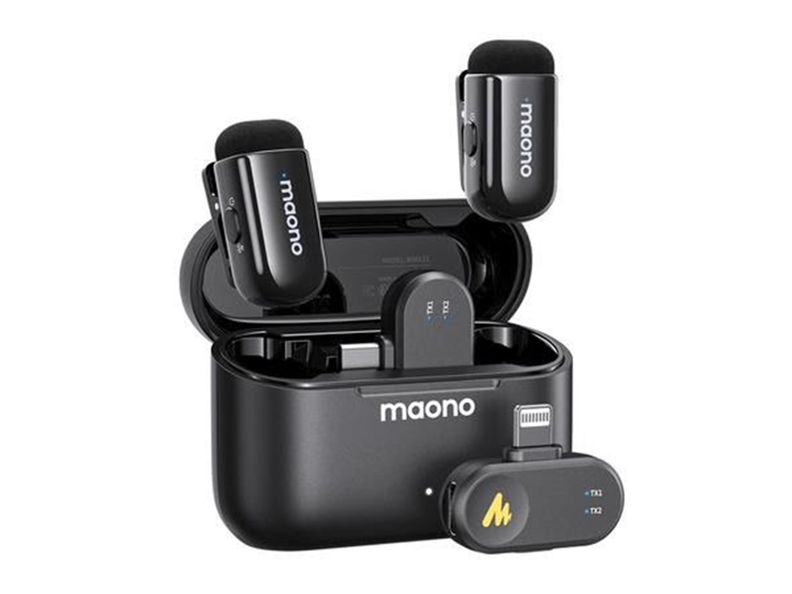 Maono WM622 PBC2 Wireless Lavalier Microphone | Billig