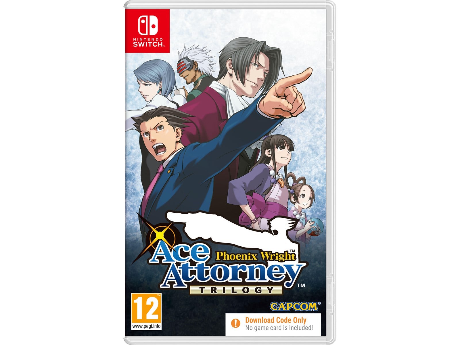 Phoenix Wright - Ace Attorney Trilogy (Code in a Box) - Nintendo Switch ...