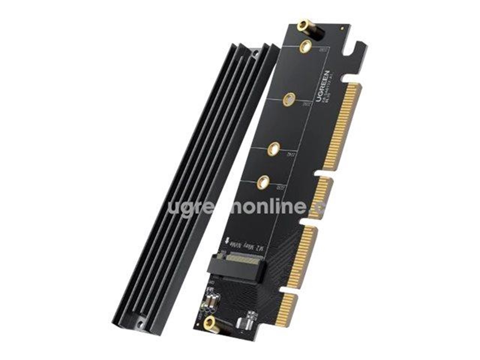 UGREEN - storage enclosure - M.2 Card - PCIe 4.0 x16 | Billig