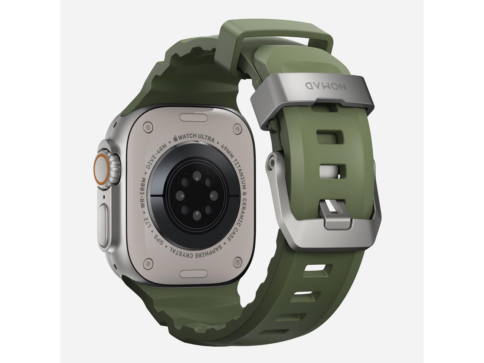 Nomad Rocky Point Band natural/forest - AW 49/45/44/42mm | Billig