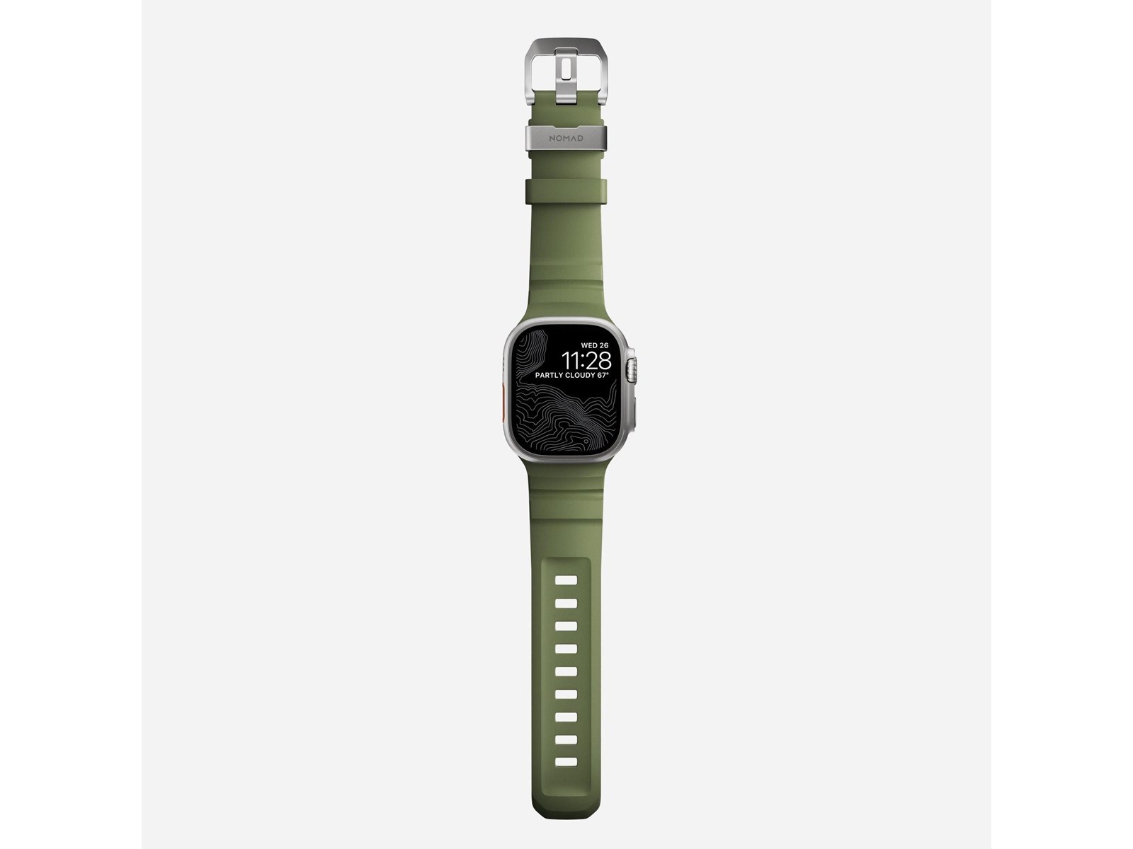 Nomad Rocky Point Band natural/forest - AW 49/45/44/42mm | Billig