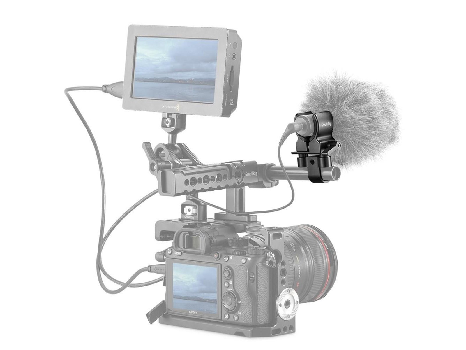 Smallrig Universal Shotgun Microphone Mount 1993 Billig 7125