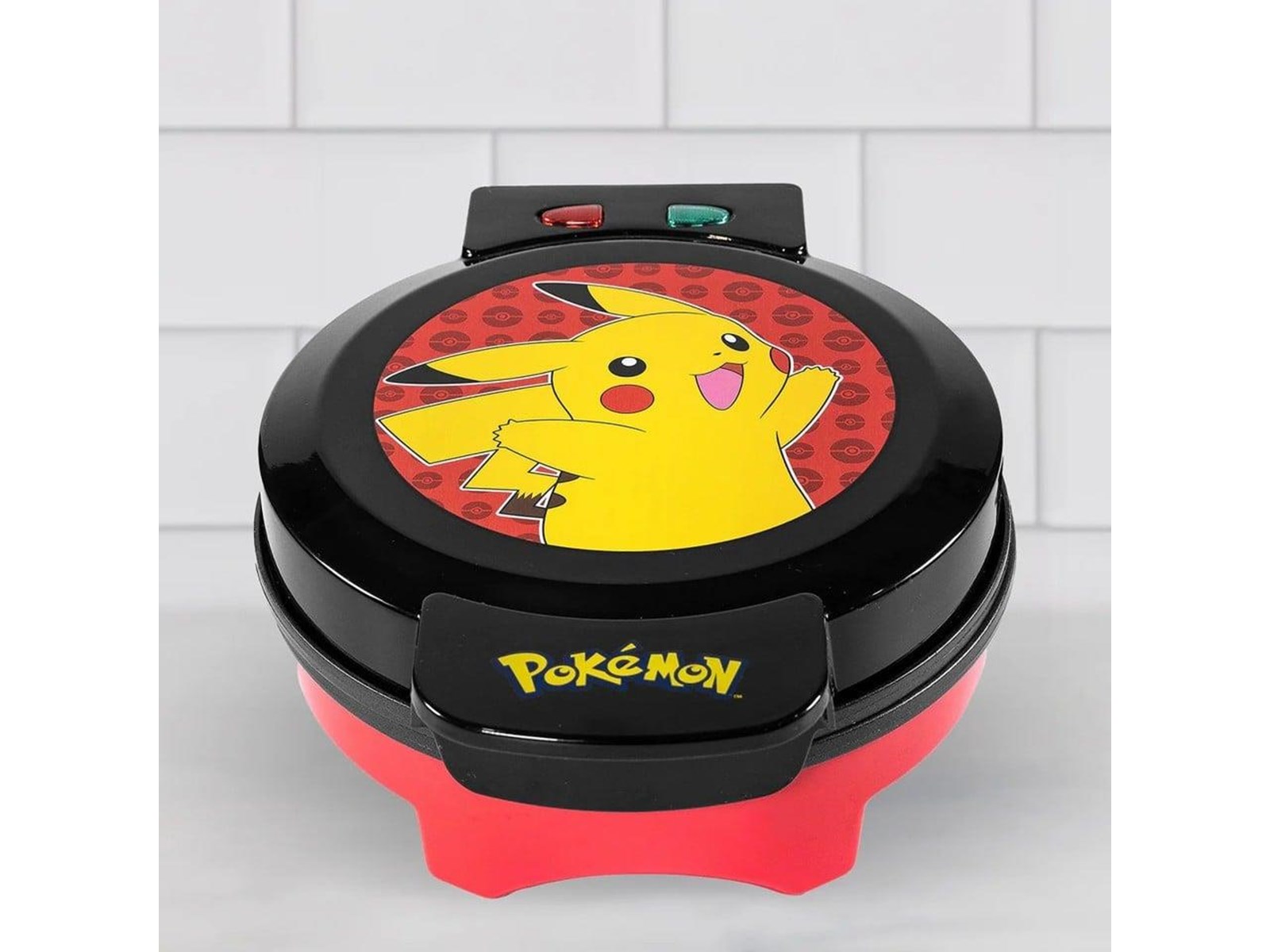 Uncanny Brands Vaffeljern Pokemon - Waffle Maker Pikachu | Billig