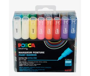 POSCA Posca markers set of 16 assorted | På lager | Billig