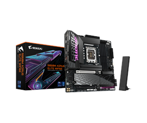 GIGABYTE B860M AORUS ELITE WIFI6E Hovedkort - Intel B860 - Intel ...