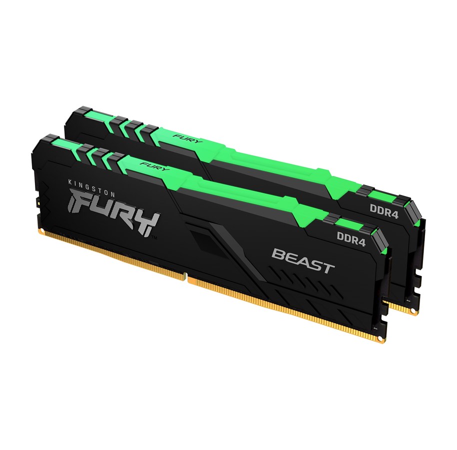 Kingston FURY Beast RGB DDR4 3200 C16 DC 32GB Billig kingston-fury-beast-rgb-ddr4-3200-c16-dc-32gb-billig