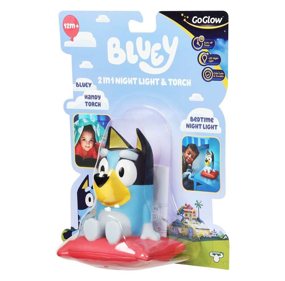 Bluey GoGlow Buddy Night Light and Torch | På lager | Billig