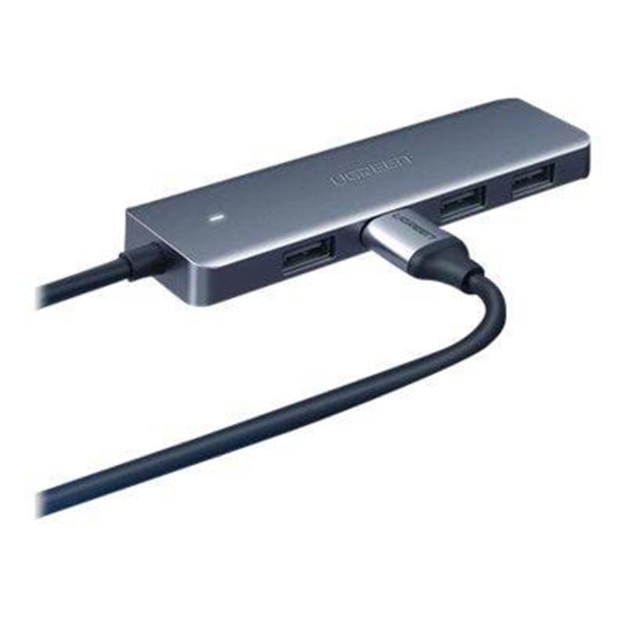 UGREEN 4-in-1 USB C Hub USB-hub - USB 3.2 - 4 porter - Sølv | På lager