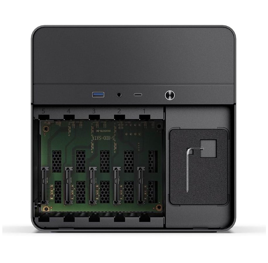 Jonsbo N2 Mini-ITX Case - Black - Kabinett - NAS tower - Svart