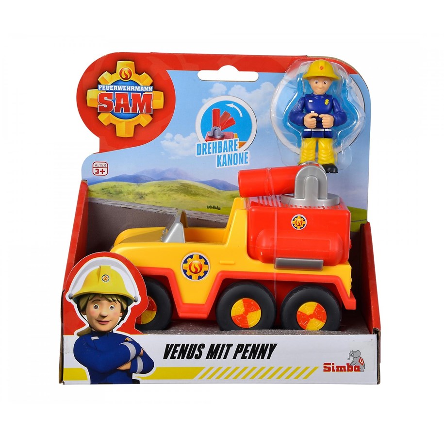 SIMBA DICKIE GROUP Fireman Sam Venus Fire Engine with Jenny Figure