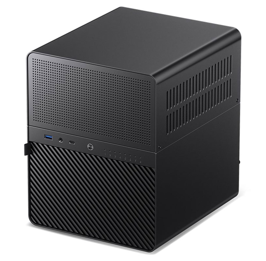 Jonsbo N3 Mini-ITX - Kabinett - NAS tower - Svart | På lager | Billig