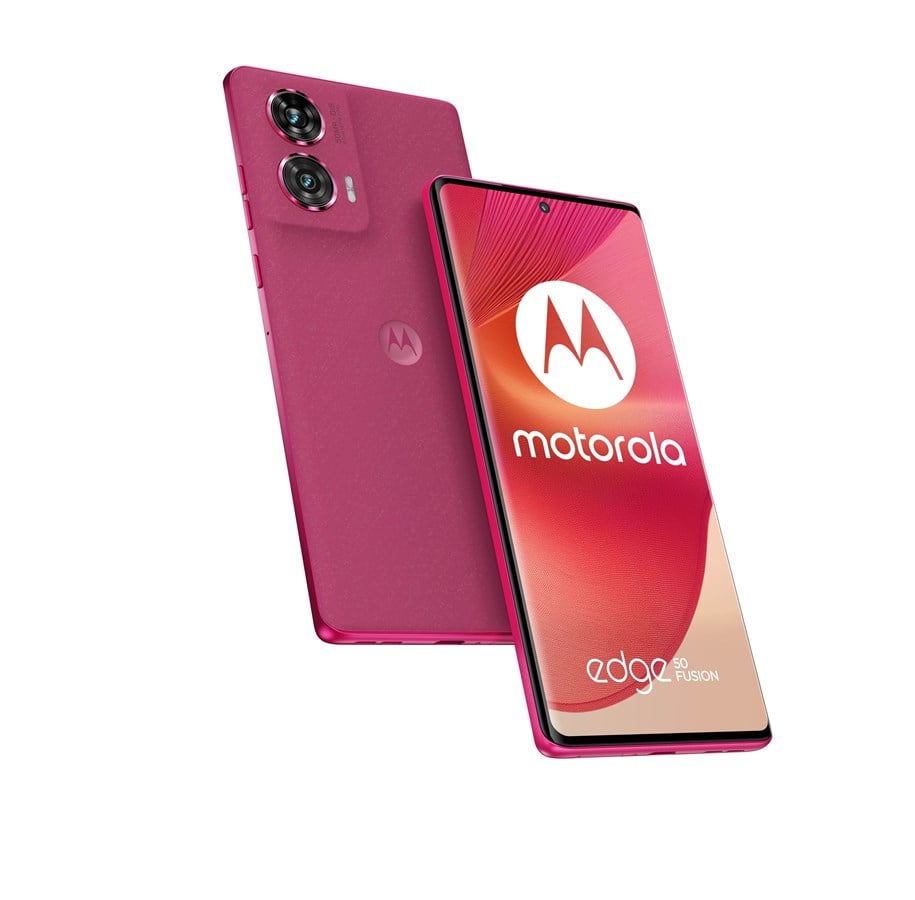 Motorola Edge 50 Fusion 256GB/12GB - Hot Pink | På lager | Billig