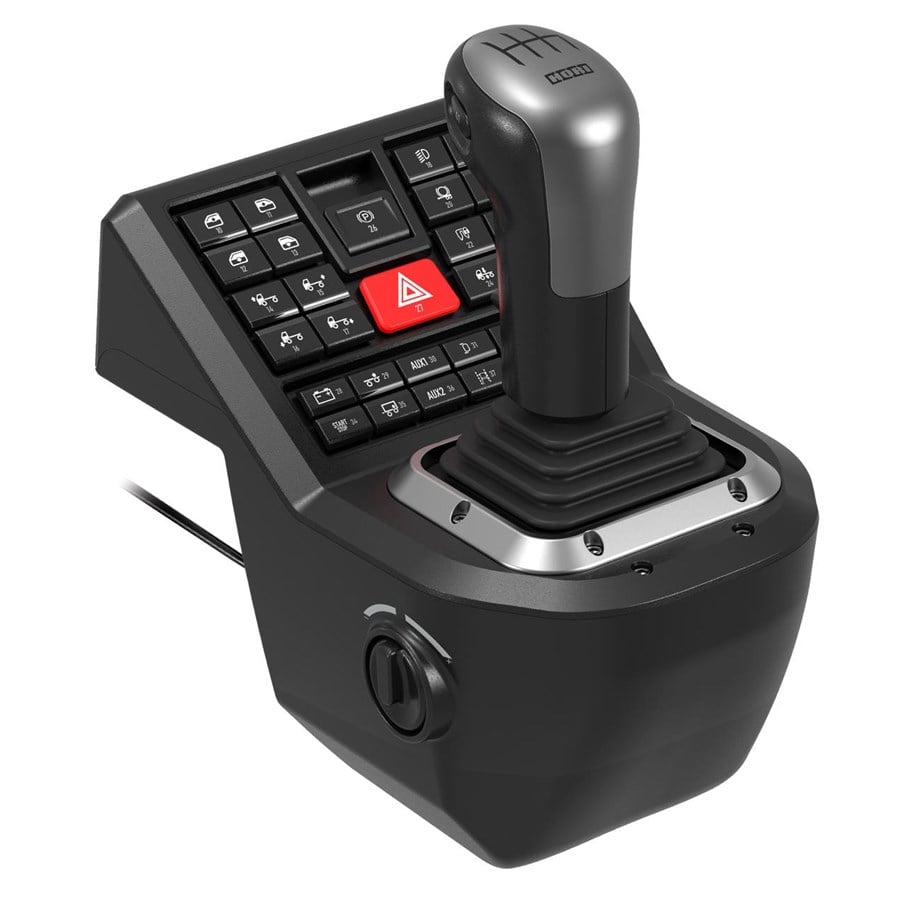 HORI Force Feedback Truck Control System - Wired Wheel, gamepad and ...