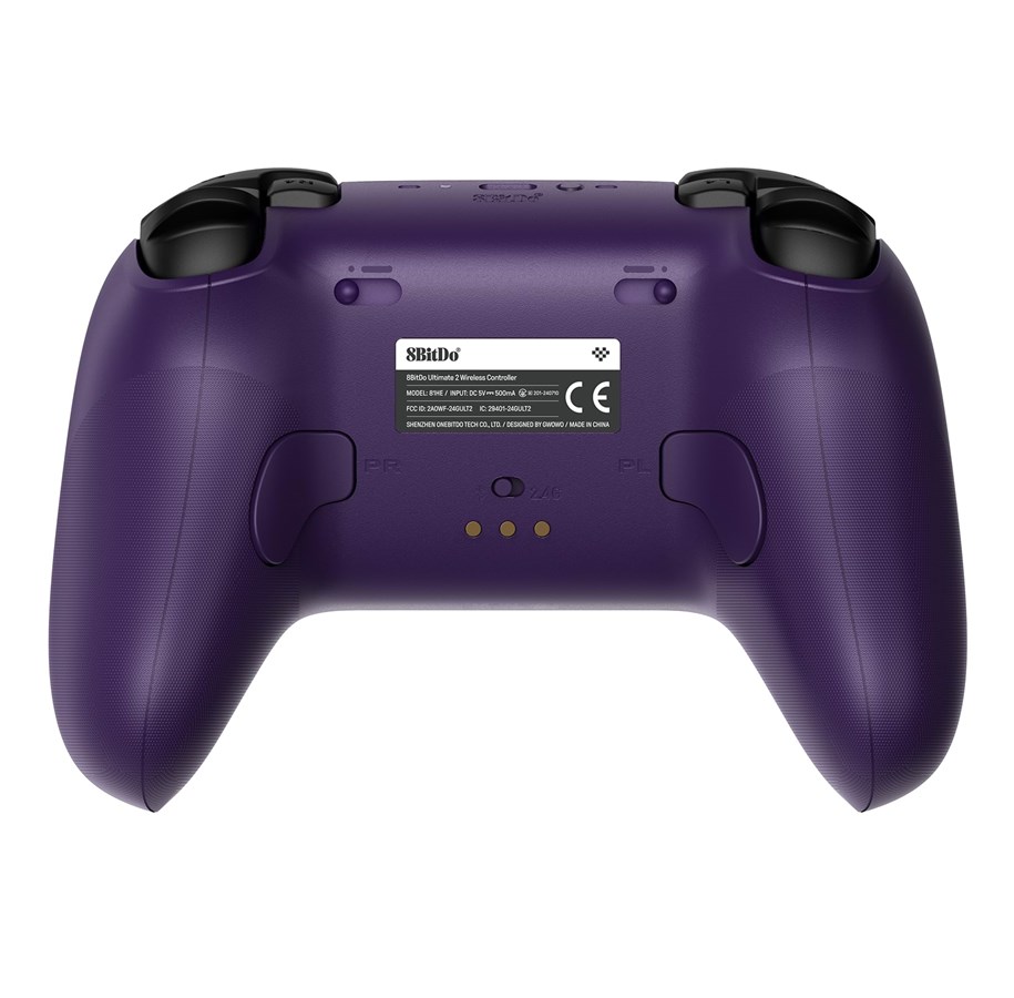 8BitDo Ultimate 2 Wireless 2.4G - TMR - RGB - Purple - Wireless ...